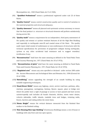 Tn combined development_building_rules_2019 | PDF