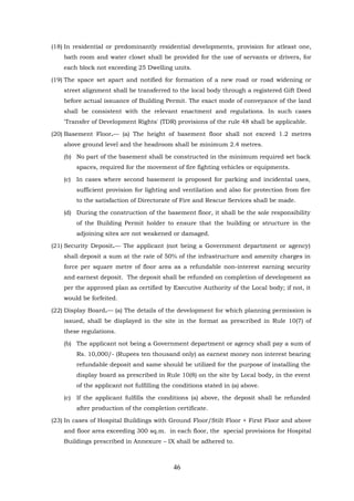 Tn combined development_building_rules_2019 | PDF