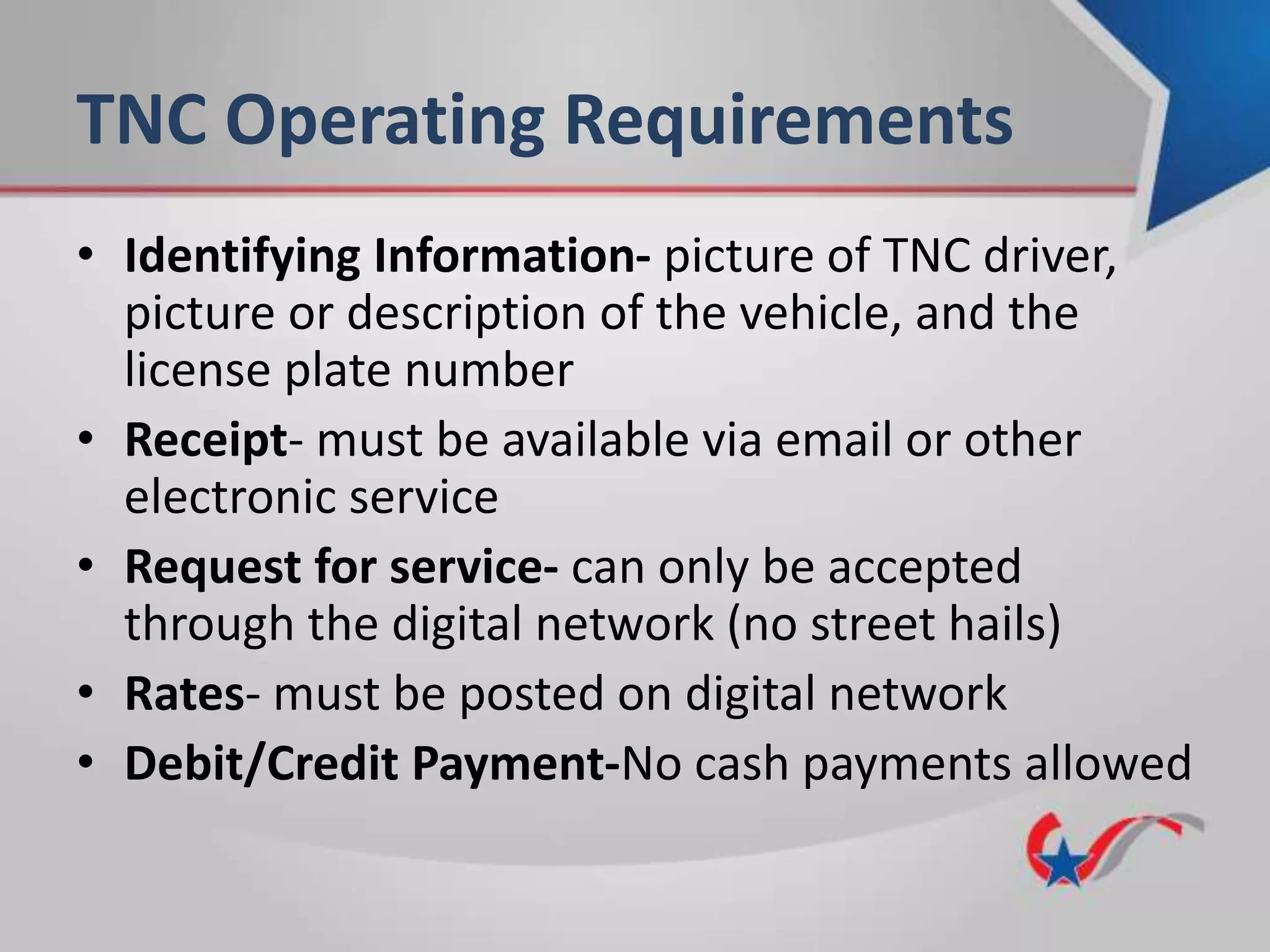 Transportation Network Companies | PPTX