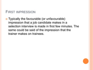 Training and development (development and implemntation) | PPTX