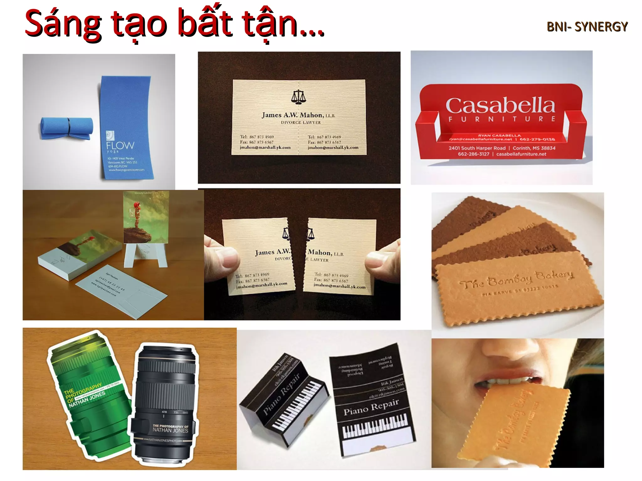 Tận dụng danh thiếp (namecard) trong networking | PPT | Free Download