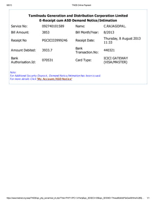 Tneb online payment | PDF