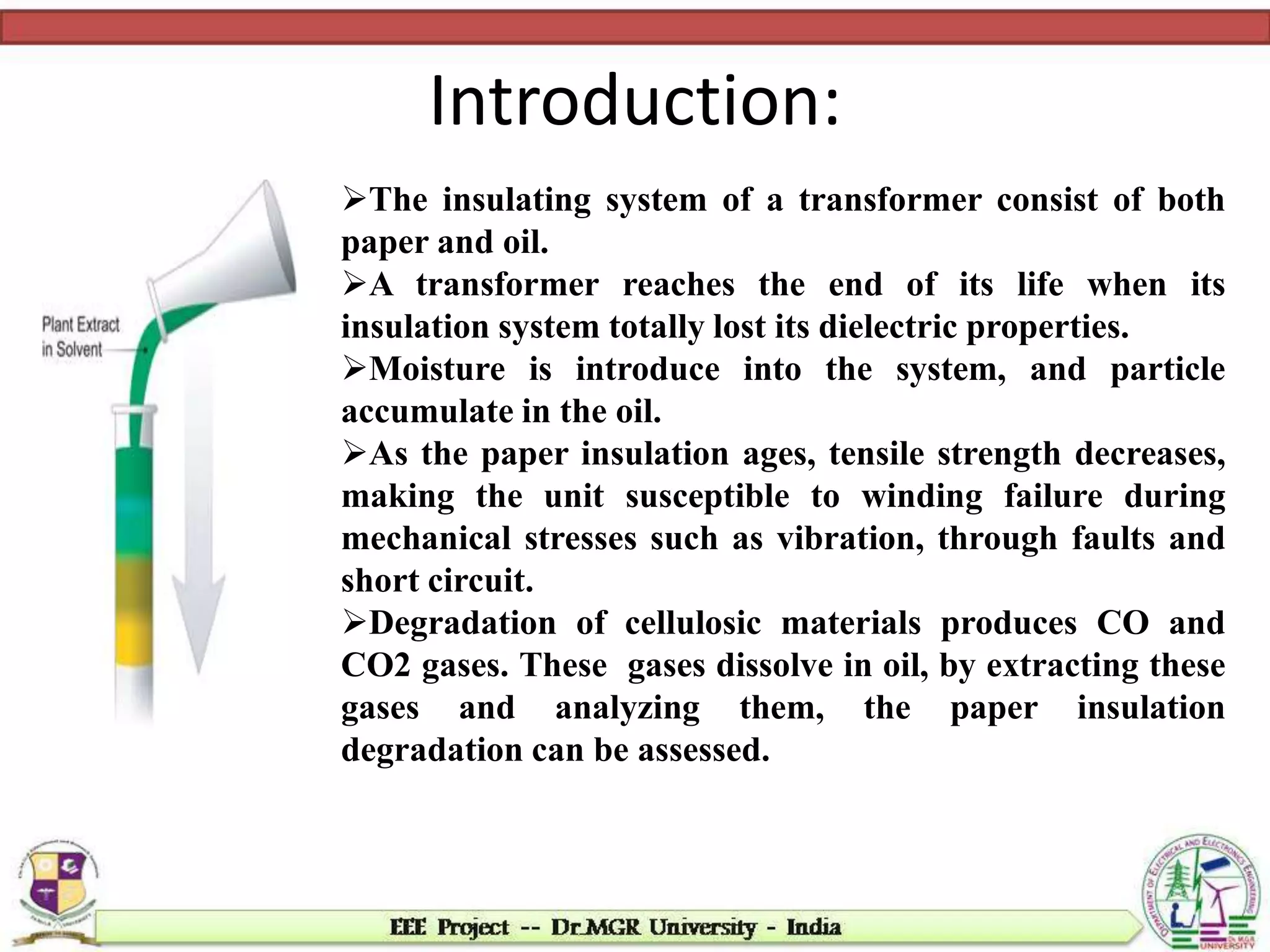Furan Testing of Transformers Oil | PPTX