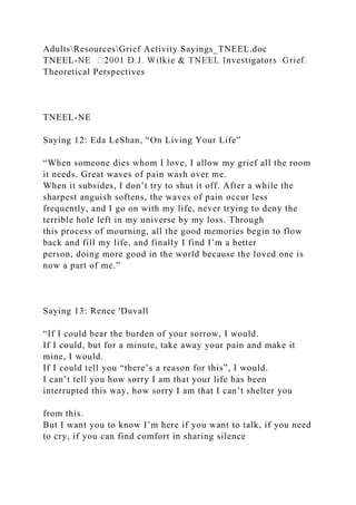 TNEEL-NE Theoretical Perspectives Learning Activ.docx