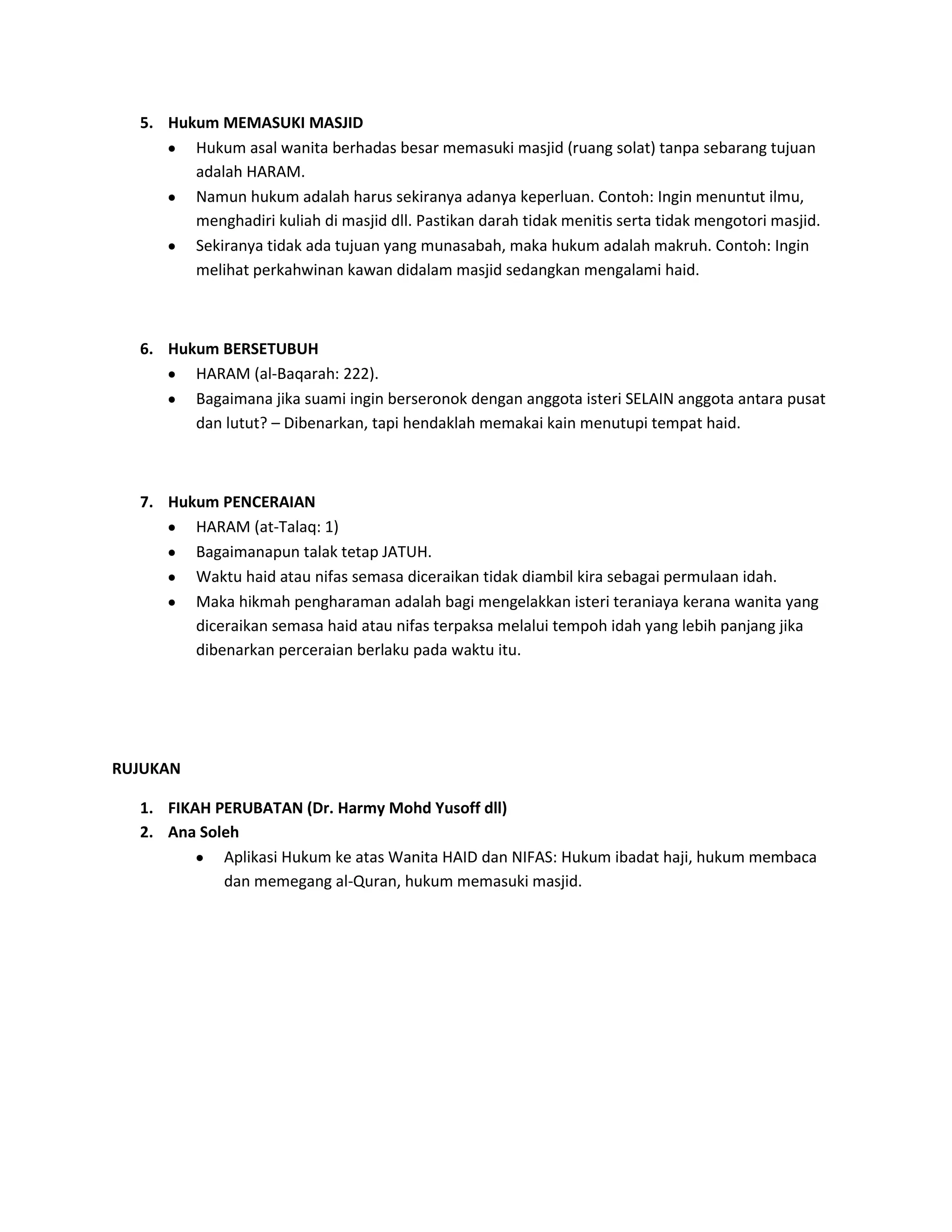 5 bendalir badan, aplikasi dan taharah (2) | DOCX