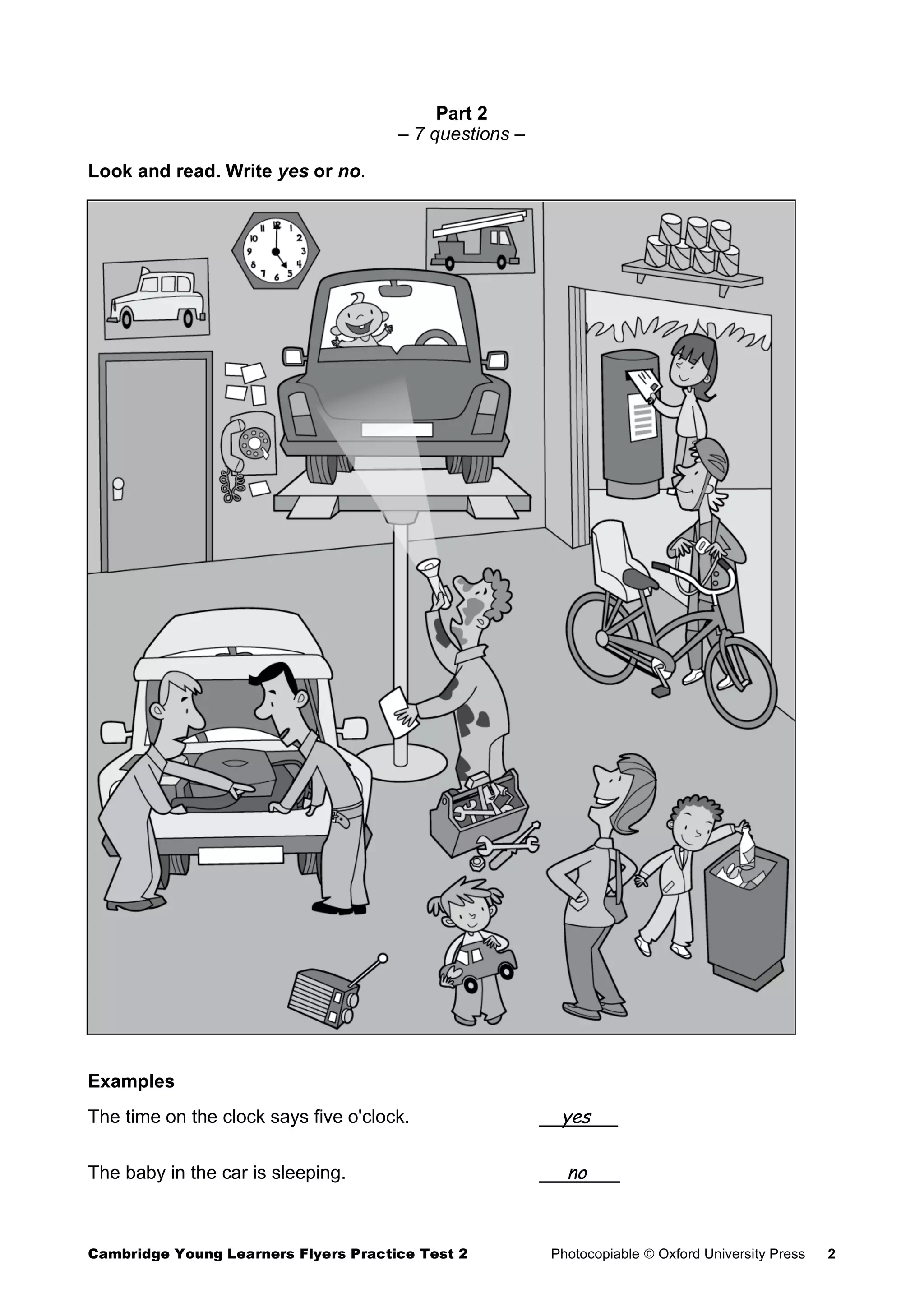 Tổng hợp các đề thi flyers | PDF