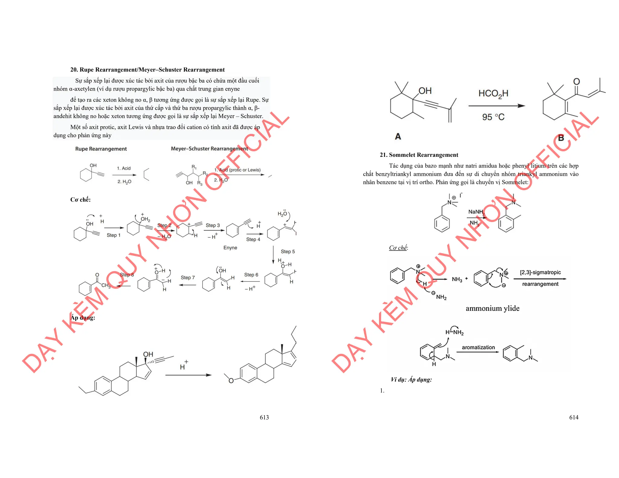 TỔNG HỢP CHUYÊN ĐỀ ĐẠT GIẢI BÀI TẬP VỀ PHẢN ỨNG CHUYỂN VỊ TRONG HÓA HỮU CƠ PHỤC VỤ VIỆC BỒI ...