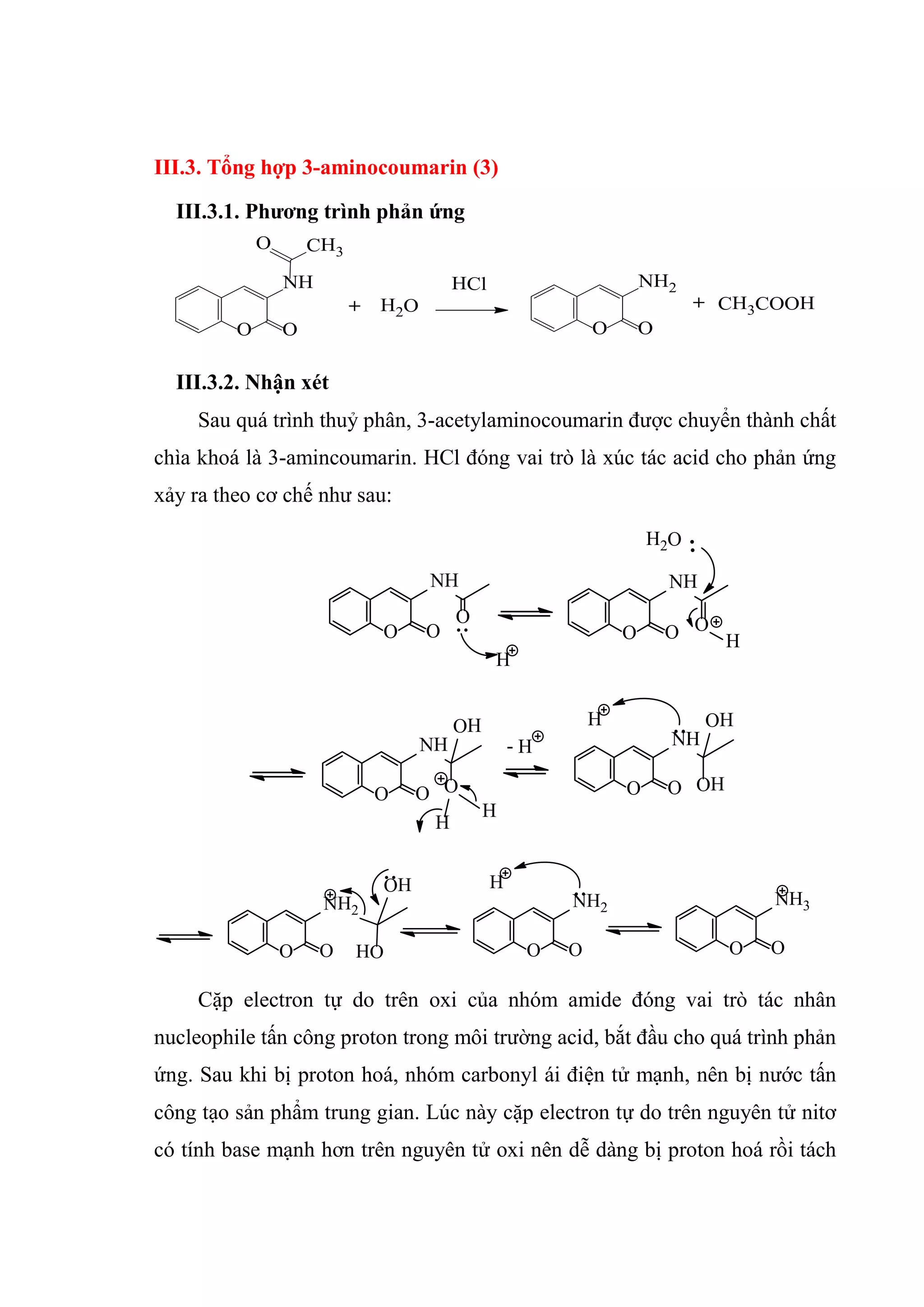 Tổng hợp một số amide là dẫn xuất của 3 aminocoumarin | PDF