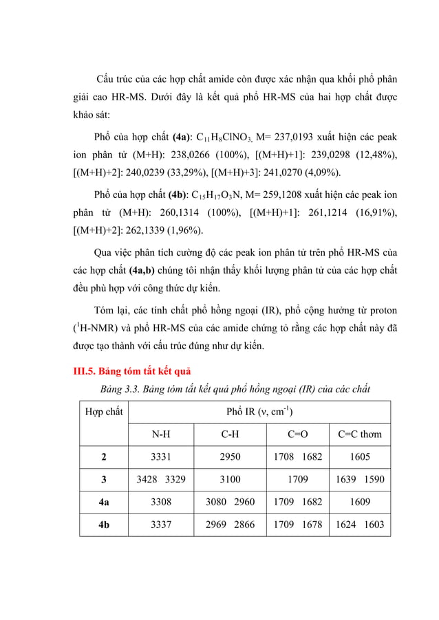 Tổng hợp một số amide là dẫn xuất của 3 aminocoumarin | PDF