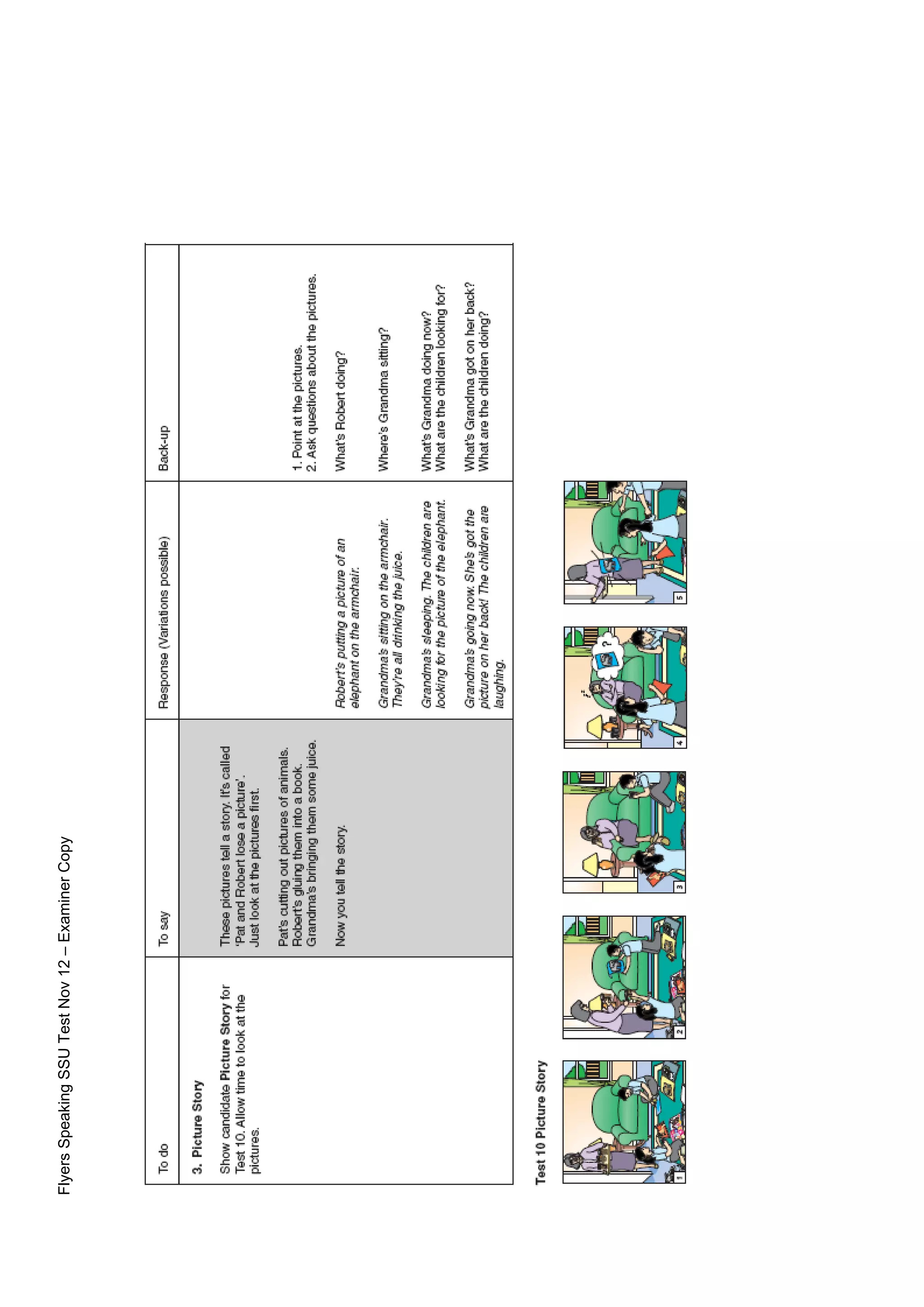 Tổng hợp đề thi flyers speaking test | PDF