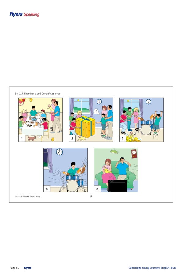 Tổng hợp đề thi flyers speaking test | PDF | Educational Assessment ...