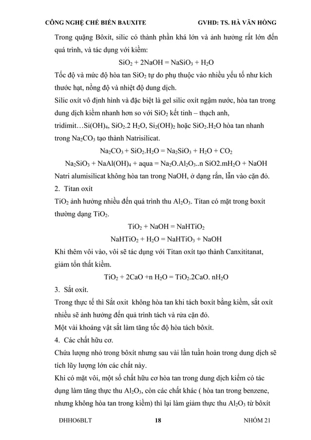Tổng quan về bauxite và công nghệ chế biến bauxite của Việt Nam.docx