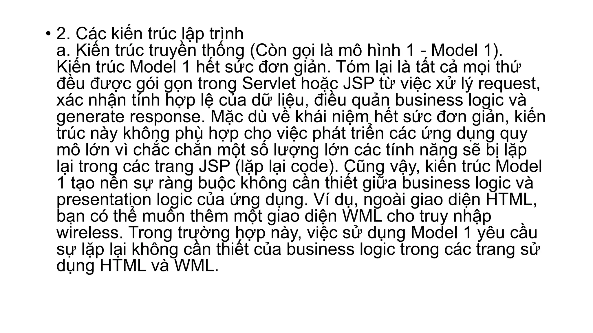 Tổng Quan Về Struts Framework Mvc Ppt