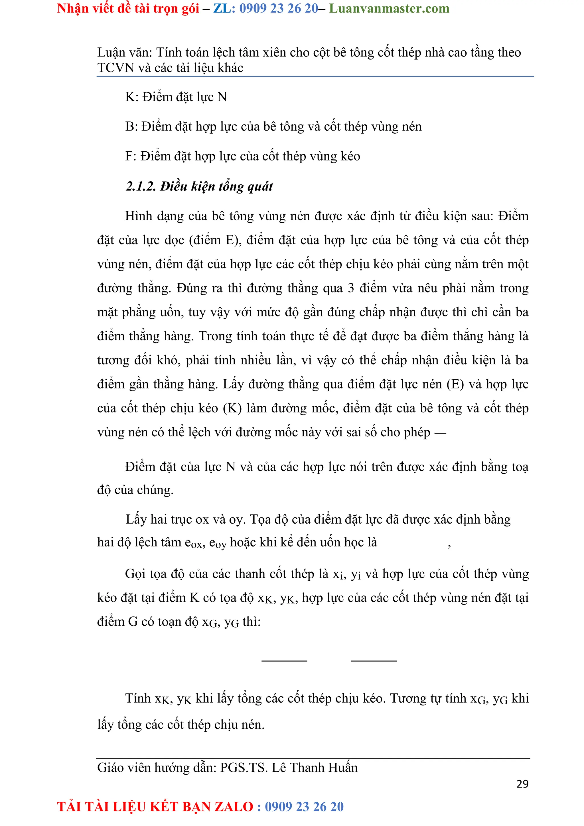 Tính Toán Lệch Tâm Xiên Cho Cột Bê Tông Cốt Thép Nhà Cao Tầng Theo Tcvn ...