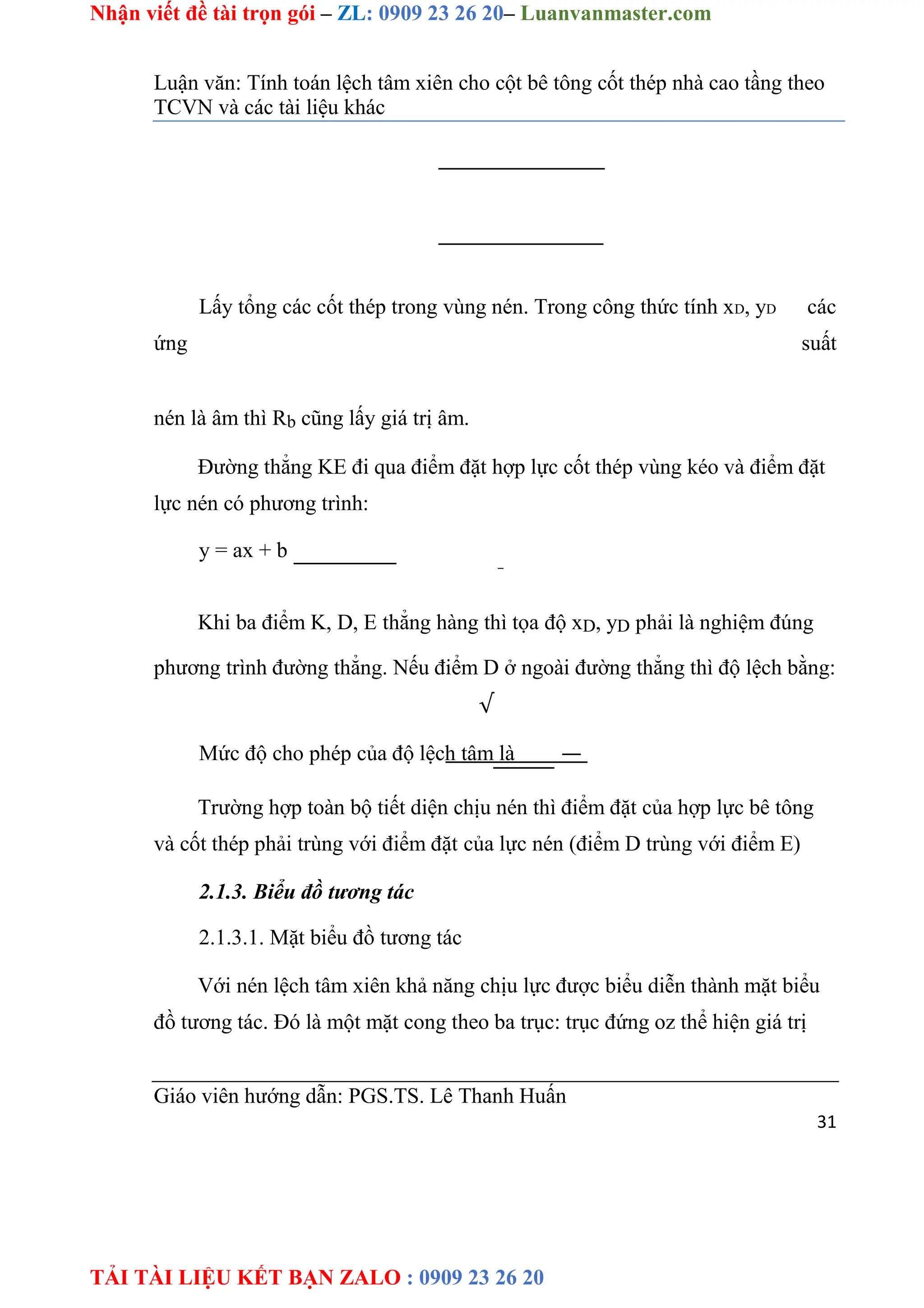 Tính Toán Lệch Tâm Xiên Cho Cột Bê Tông Cốt Thép Nhà Cao Tầng Theo Tcvn ...