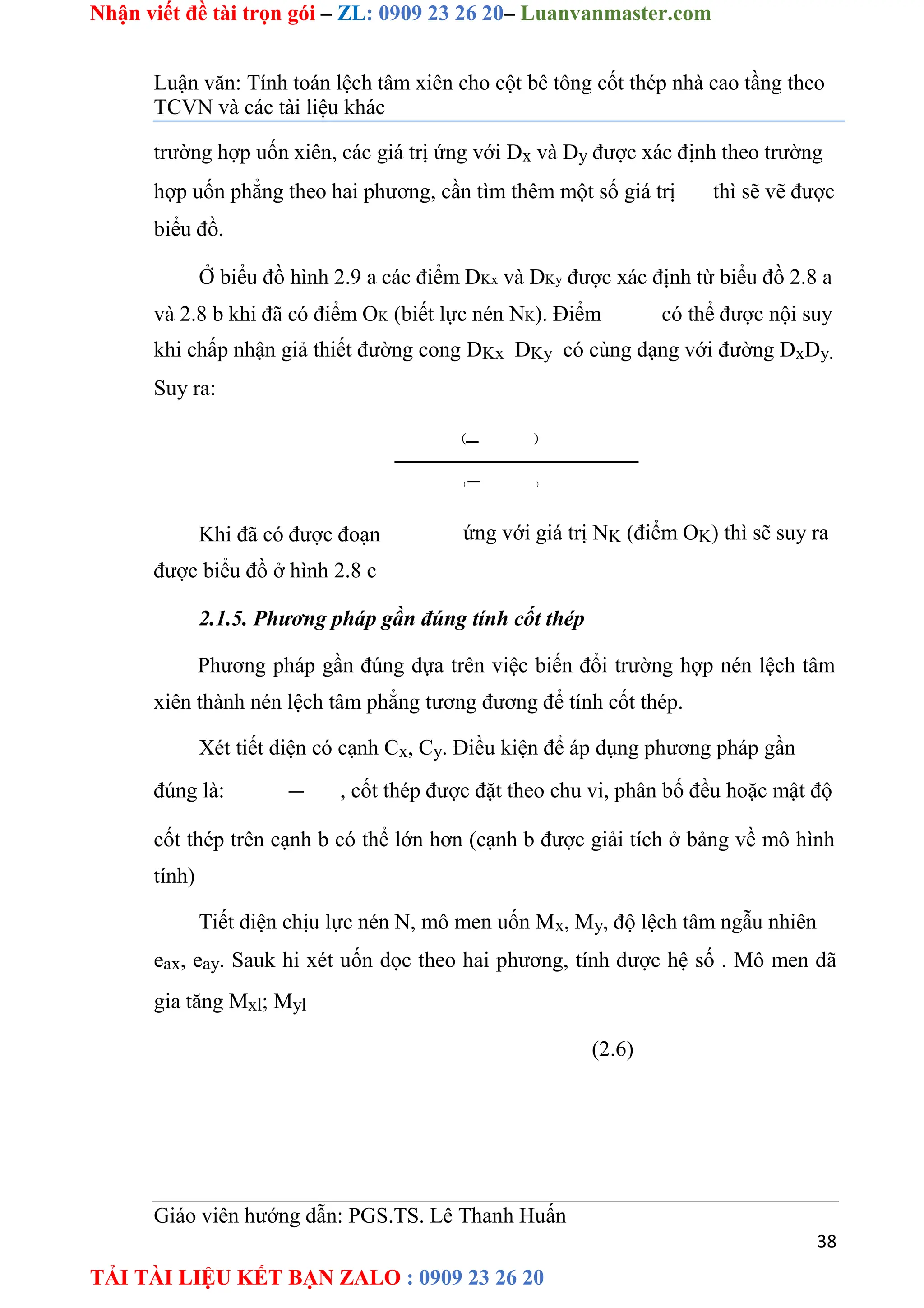 Tính Toán Lệch Tâm Xiên Cho Cột Bê Tông Cốt Thép Nhà Cao Tầng Theo Tcvn ...