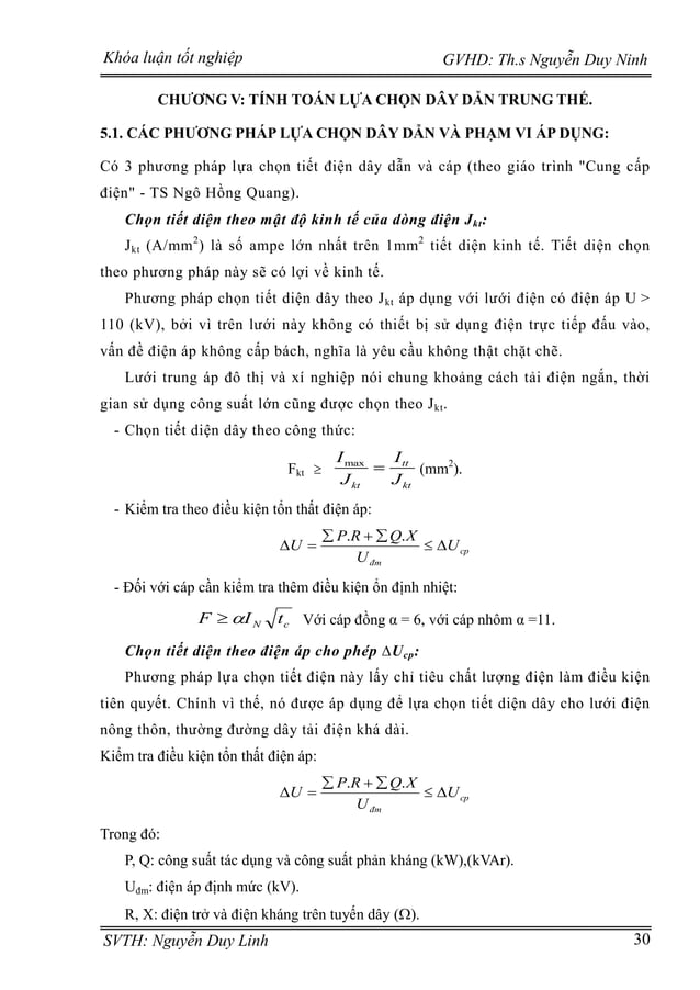 Tính toán thiết kế đường dây trung thế ngầm 22kV cấp cho trạm biến áp T1 và T3 thuộc dự án khu ...