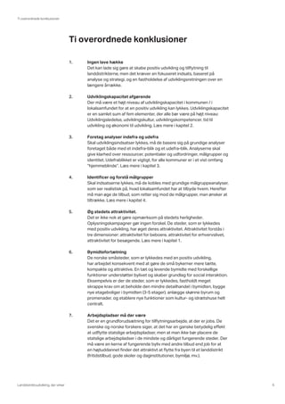 Landdistriksudvikling der virker - norske og svenske erfaringer | PDF