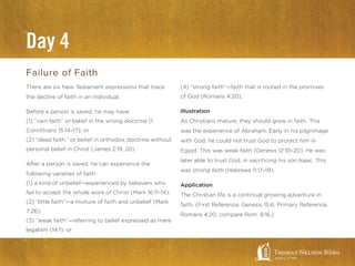 Biblical Faith - What The Bibles Says About Faith (KJV Study Bible) | PPT