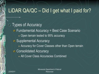 LiDAR QAQC | PPTX