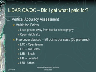 LiDAR QAQC | PPTX