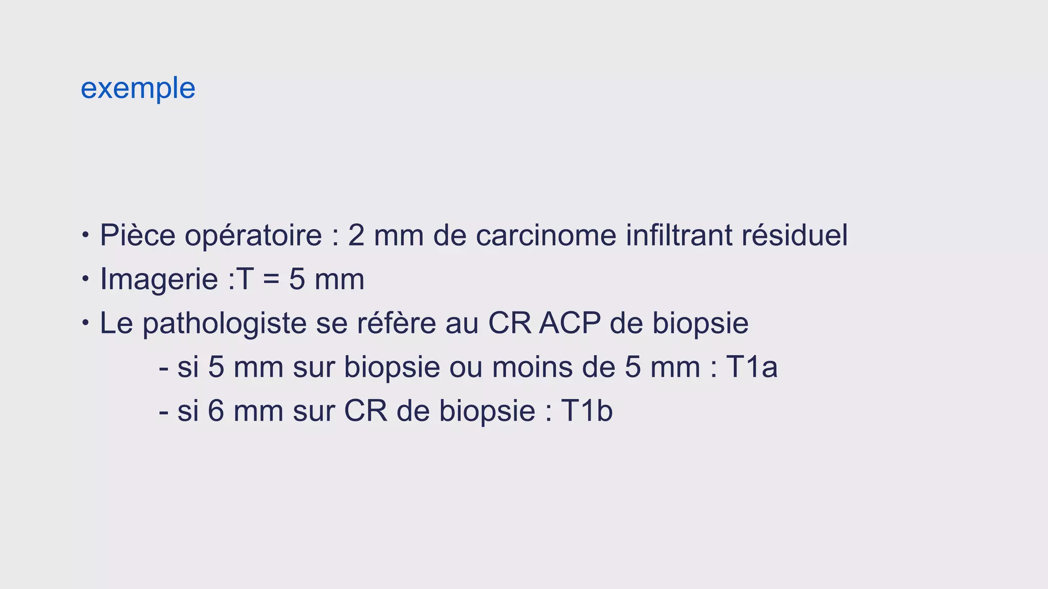 Cancers Du Sein Nouvelle Classification Tnm 8è édition Ajcc Ppt