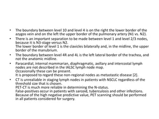 bronchogenic carcinoma TNM-8 edition | PPT