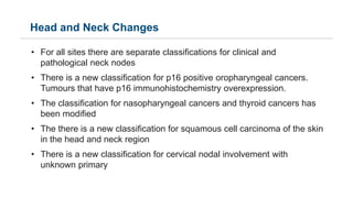 TNM8: Changes from TNM7 | PPTX