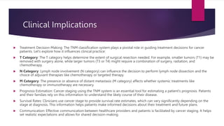 TNM Classification and Implication to Cancer Staging.pptx