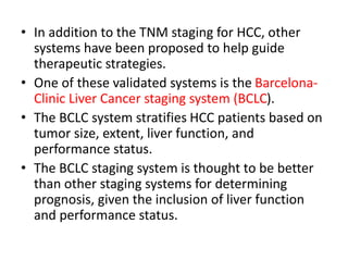 TNM Classification for Hepatocellular Carcinoma.pptx