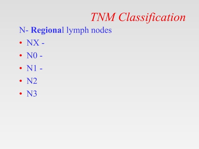 TNM classifiction.pptx | Medical Health