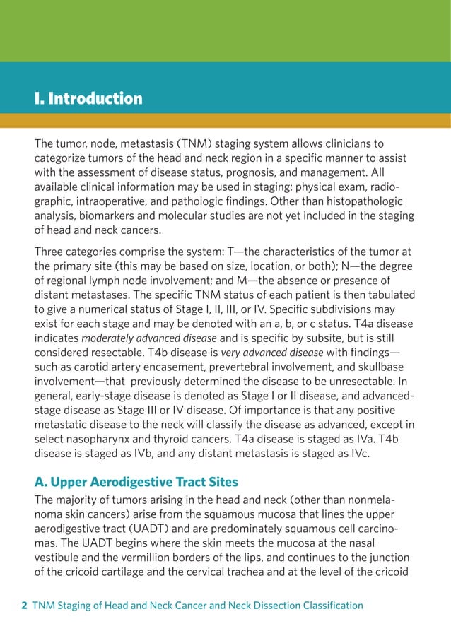 TNM staging of head neck cancer | PDF