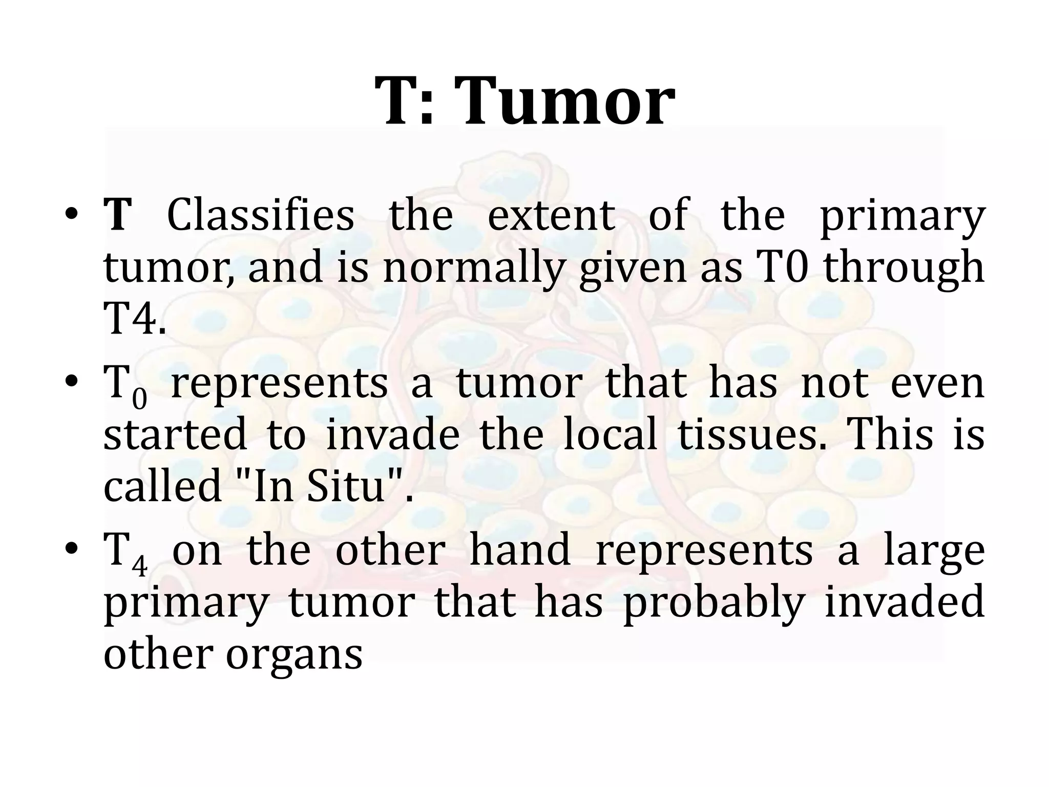 TNM Staging of tumor | PPTX