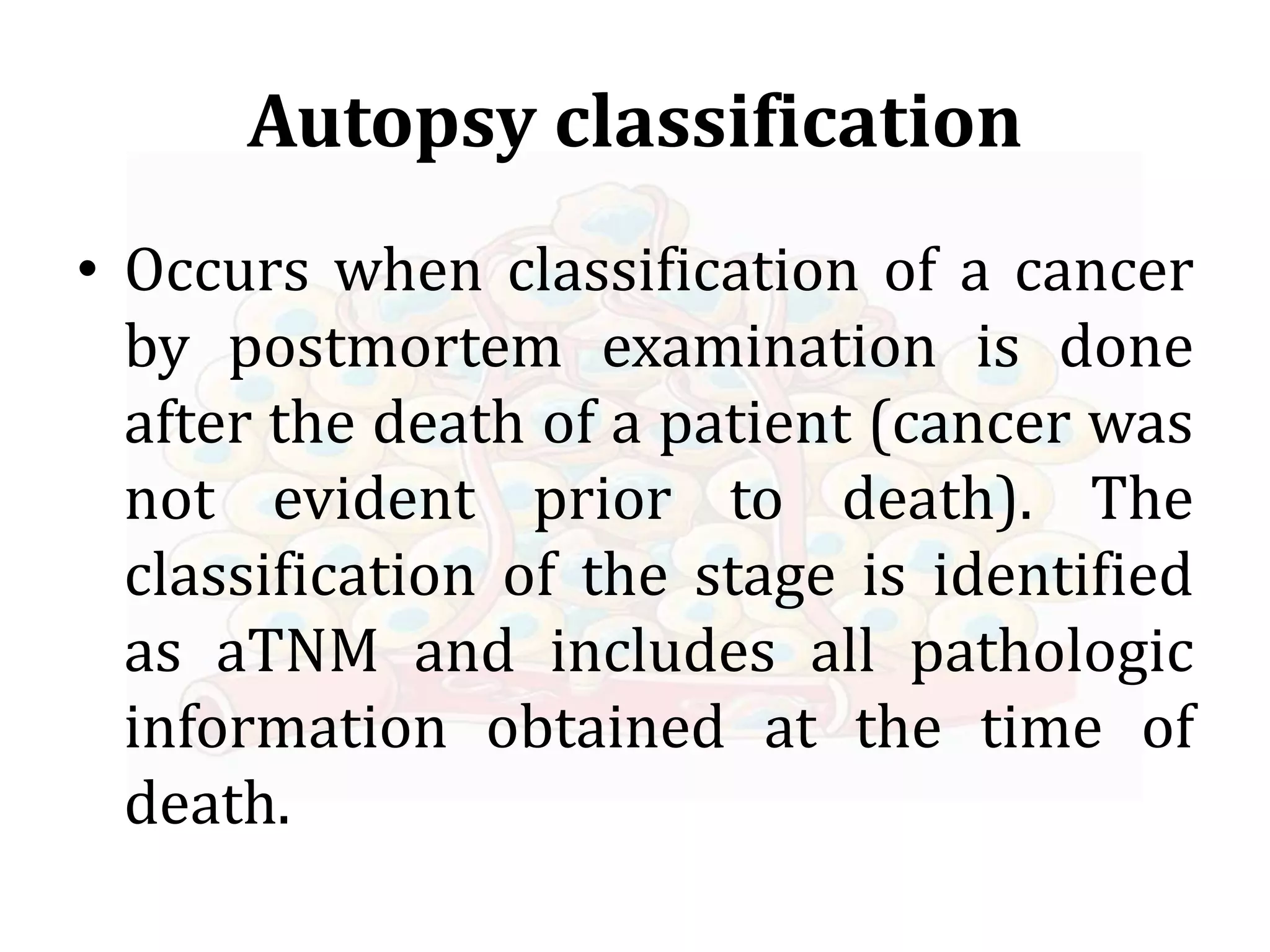 TNM Staging of tumor | PPTX