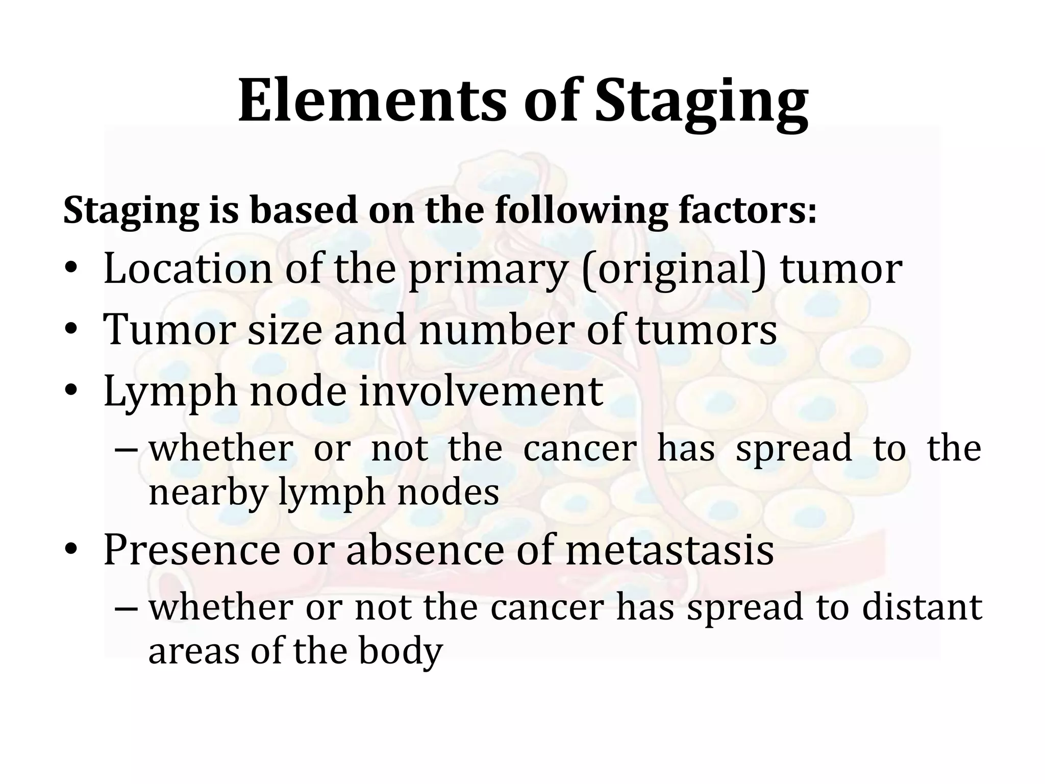 TNM Staging of tumor | PPTX