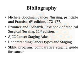 TNM Staging of tumor | PPTX