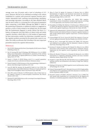 Comparison of Montreal Cognitive Assessment (Moca) and Mini-Mental ...