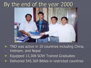 Tno Brief History | PPT
