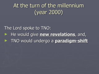 Tno Brief History | PPT