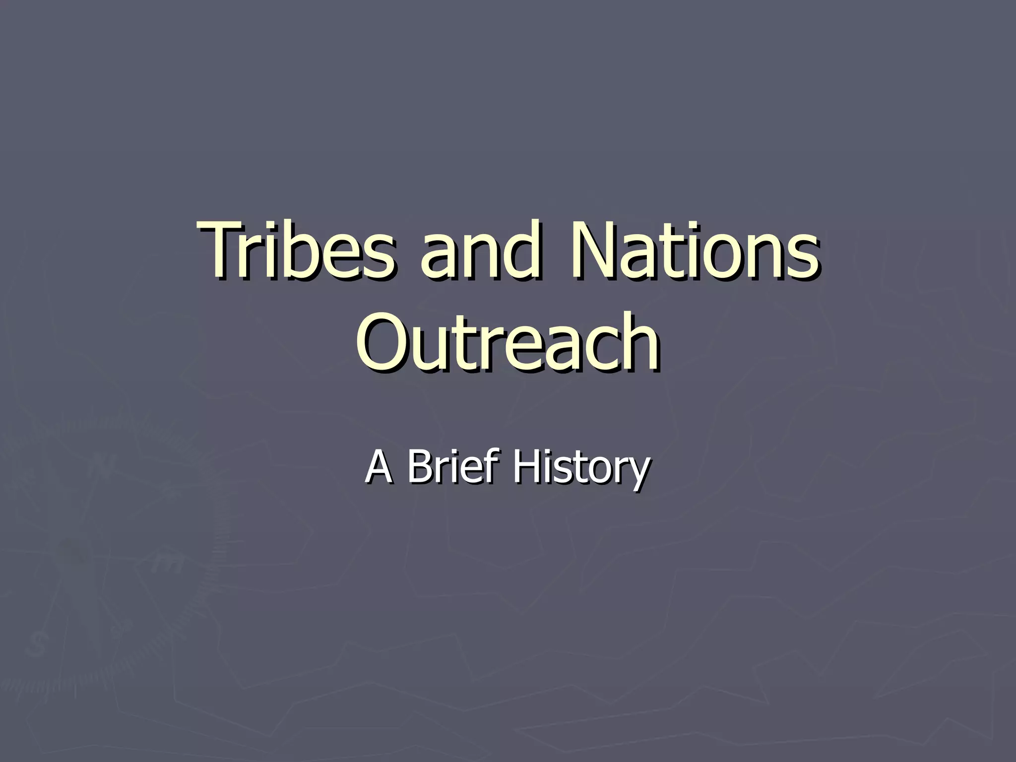 Tno Brief History | PPT