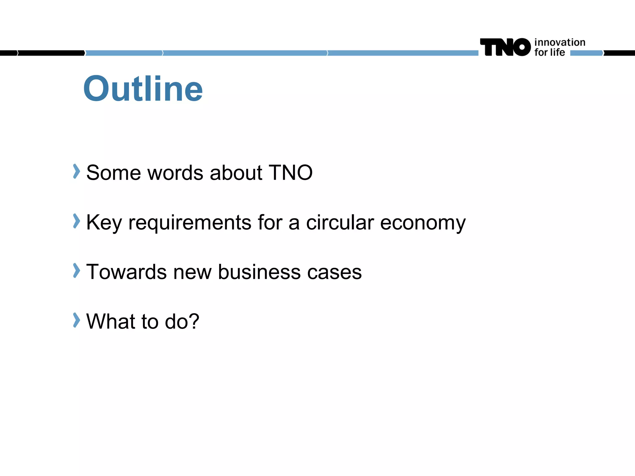 Tno innovation | PPT