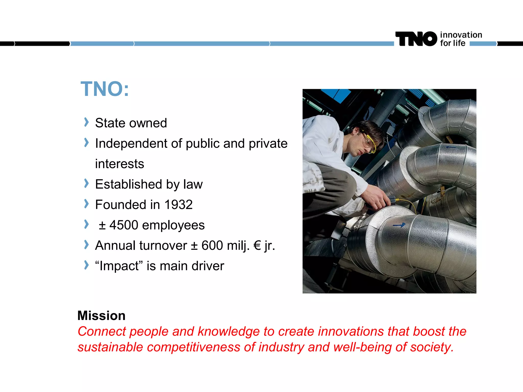 Tno innovation | PPT