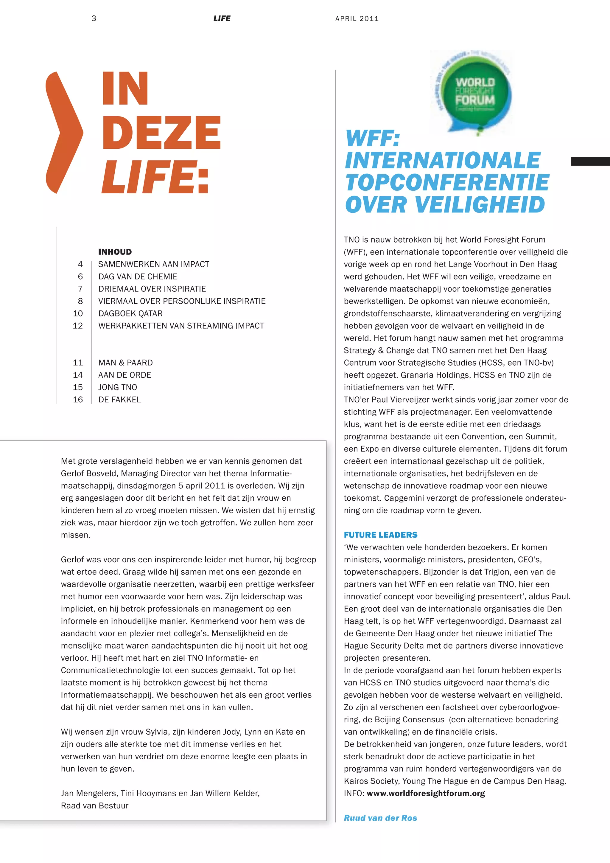 TNO - publicaties in diverse uitgaven | PDF