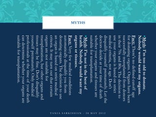 Organ Donation | PPTX