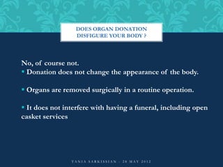 Organ Donation | PPTX