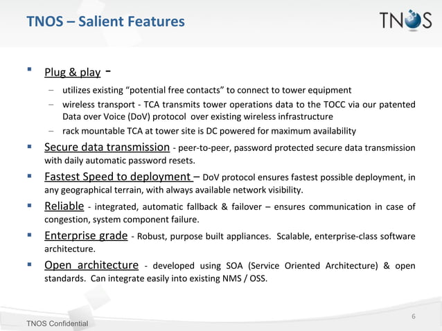 TNOS Product | PPT