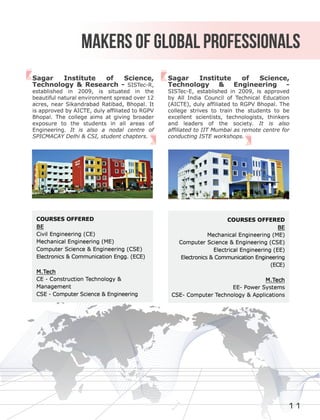 Training and Placement Cell Brochure | PDF