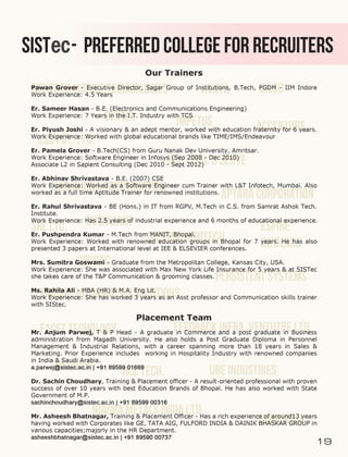 Training and Placement Cell Brochure | PDF