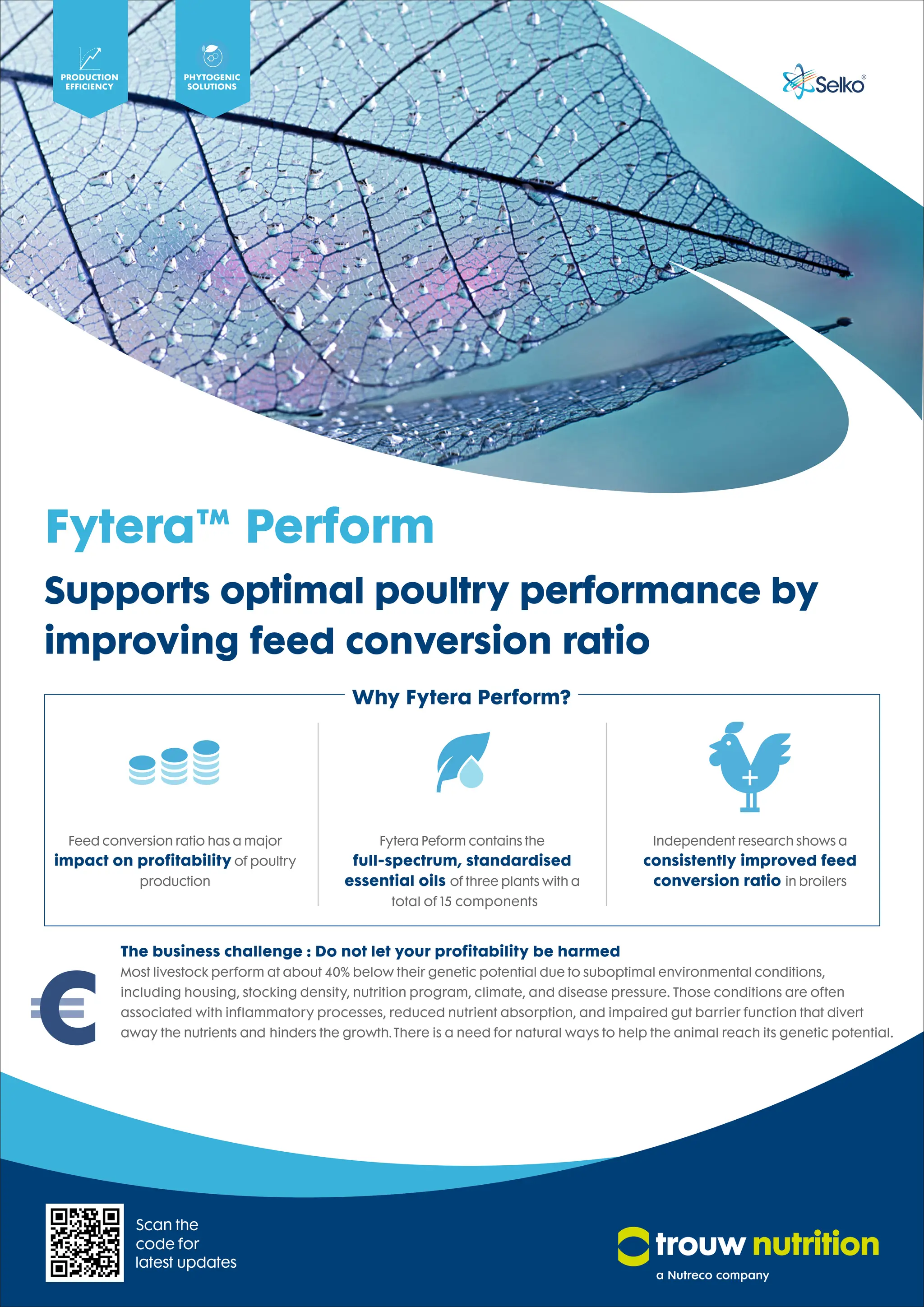Poultry feed performance enhancer- Fytera Perform | PDF