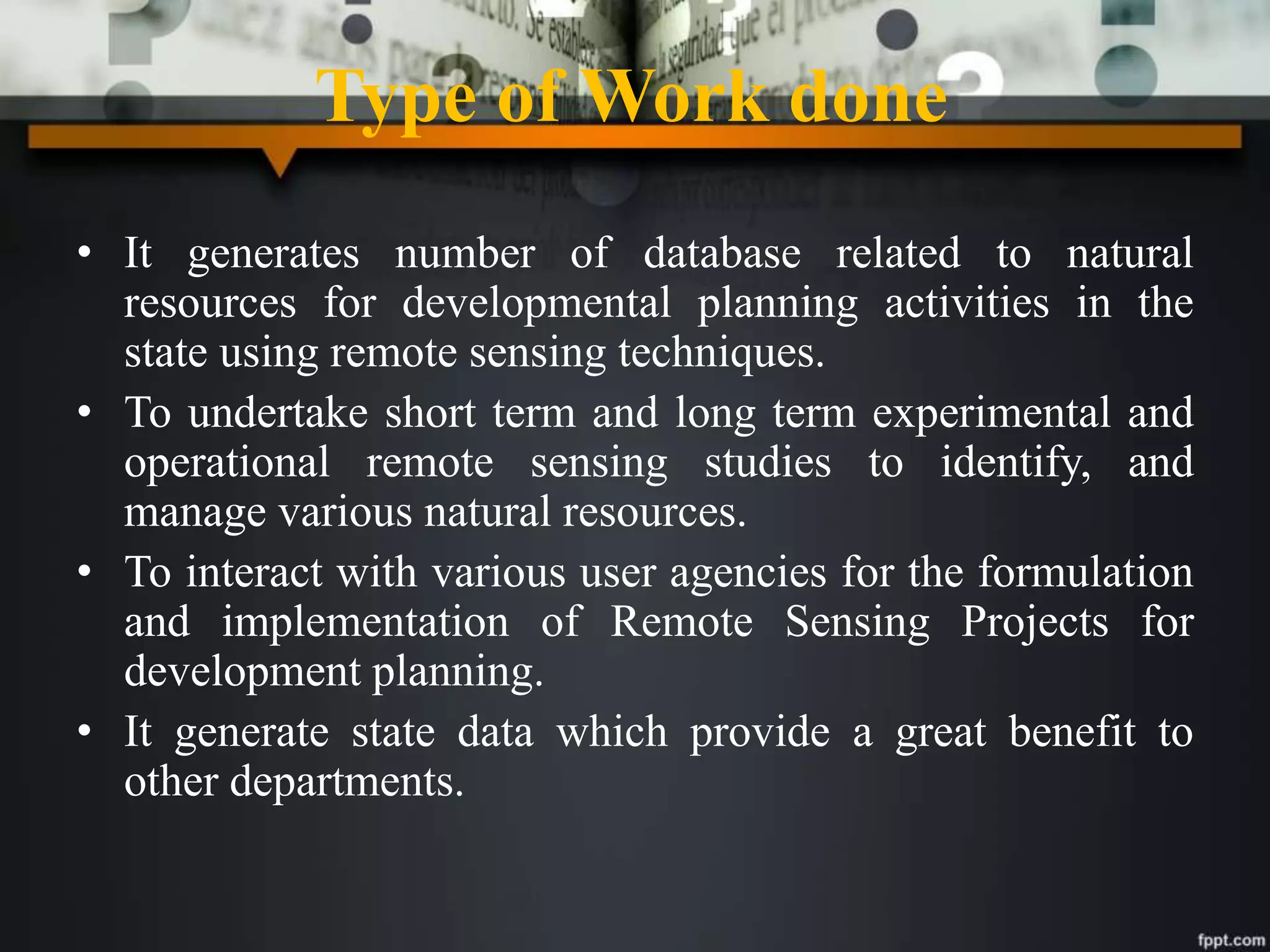 Remote Sensing Ppt Ppt
